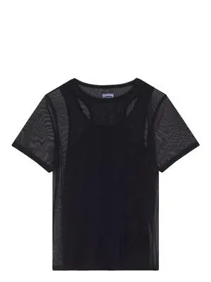 VILEBREQUIN Tulle T-Shirt With Integrated Tank