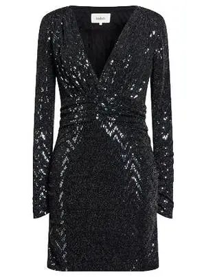 Ba&sh Mini Dress Polyamide, Elastane, Metallic Fiber - Black