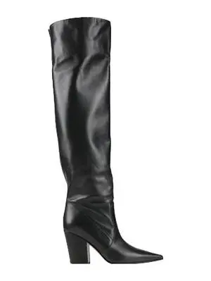 GIANVITO ROSSI Calfskin Leather Boots - Black