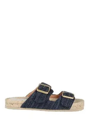 Manebí Synthetic Fiber Espadrille Sandals Blue