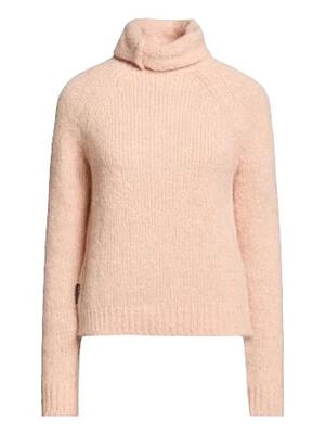 ALESSIA SANTI Turtleneck In Alpaca Wool Blend - Blush