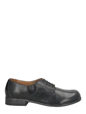 Moma Lace-up Leather Derby Shoes - Black