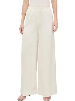 FAVORITE DAUGHTER Satin Wide Leg Pants