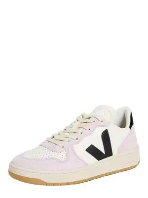 VEJA V-10 Prime Sneakers - Pure Black Parme