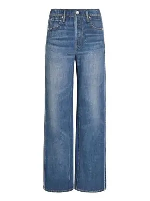 Rag & Bone Denim Print Terry Sweatpants - Blue