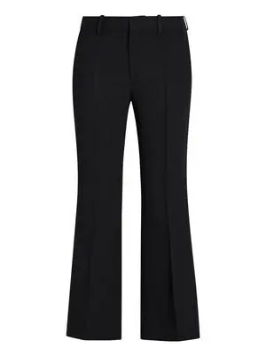 TOTÊME Bootcut Cropped Twill Trousers