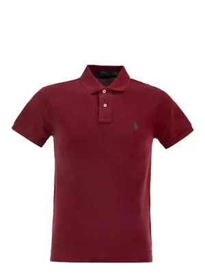 Polo Ralph Lauren Polo Ralph Lauren Embroidered Logo Polo Shirt Red