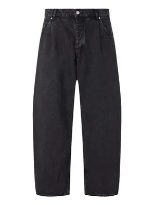 A KIND OF GUISE Straight-leg Pleated Jeans - Gray