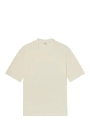 Hartford Cotton-piqué T-shirt - Neutrals