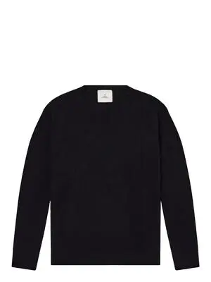 THE ELDER STATESMAN Cashmere Sweater - Black