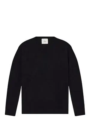 THE ELDER STATESMAN Cashmere Pullover - Black
