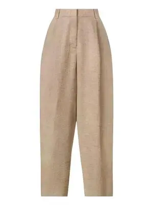 Fabiana Filippi Pleated Trousers - Neutrals