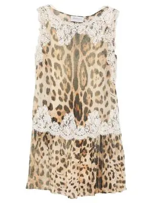Ermanno Scervino Leopard Print Mini Dress - Multi
