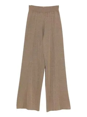 Fabiana Filippi Wide-leg Trousers - Brown