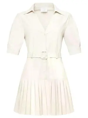 Cinq À Sept Moriah Belted Mini Dress - Neutrals