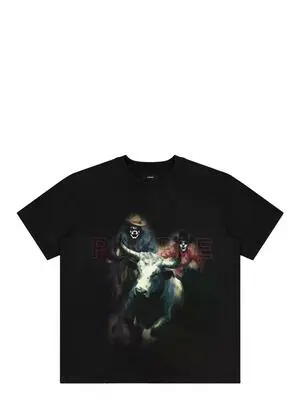 PURPLE BRAND Graphic-print T-shirt - Black