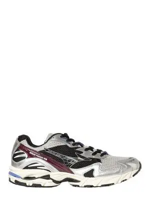 Mizuno Mizuno Silver Athletic Sneakers Grey