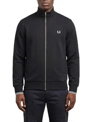 Fred Perry Fred Perry Full Zip Sweatshirt Black
