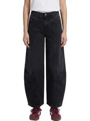 Patrizia Pepe Wide Leg Jeans - Denim