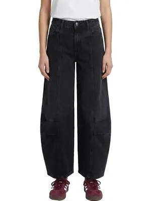 Patrizia Pepe Wide Leg Jeans - Denim