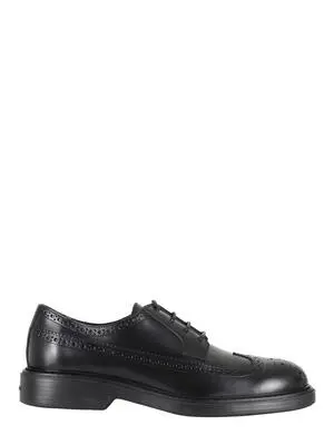 Hogan Leather Lace-up Brogues - Black
