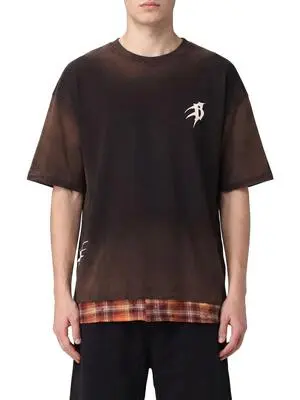 BARROW Printed Cotton T-shirt - Black