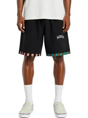 BARROW Cotton Blend Shorts - Black