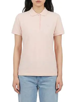 Maison Kitsuné Short Sleeve Polo - Violet