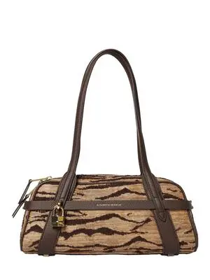 Elisabetta Franchi Shoulder Bag - Camel