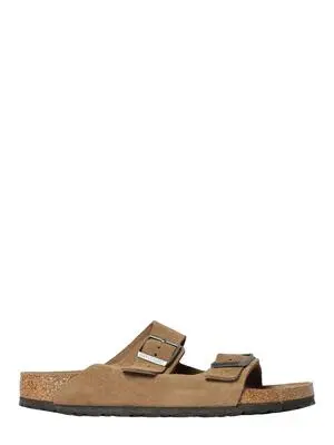 BIRKENSTOCK Arizona Suede Sandals - Brown