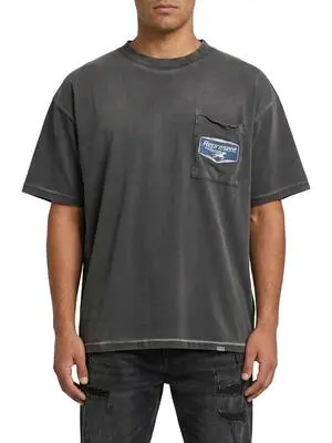 REPRESENT Cotton T-shirt With Logo - Black