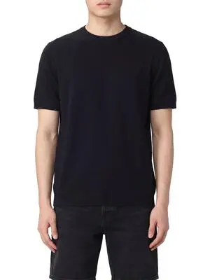 KANGRA Kangra Crew Neck Fine Knit Short Sleeve Jumper Black