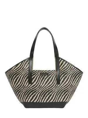 Marni Woven Tote Bag - Black