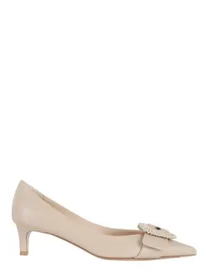 Roberto Festa Pumps With Embellishment - Natural
