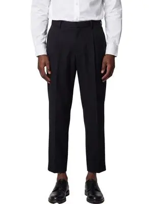BRIGLIA 1949 Wool And Mohair Trousers - Black