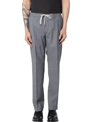 PT TORINO Tailored Trousers With Drawstring Waist - Grey