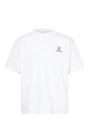 PERCIVAL Hotel Bistro Oversized Cotton-jersey T-shirt - White