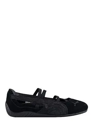 PUMA Speedcat Ballet Suede Trainers - Python Puma Black