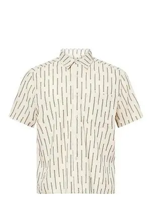 PERCIVAL Nancy Boxy-fit Cotton Shirt Xxl - Ecru