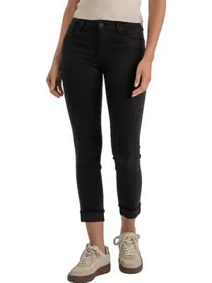 Kut From The Kloth Amy Crop Slim Jeans - Black
