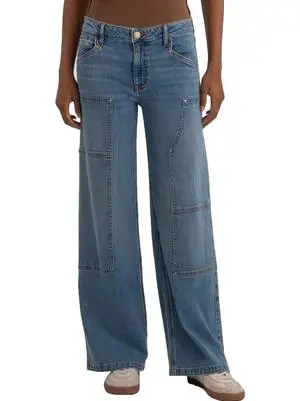 Kut From The Kloth Jodi High-Waist Straight-Leg Jeans Sleek