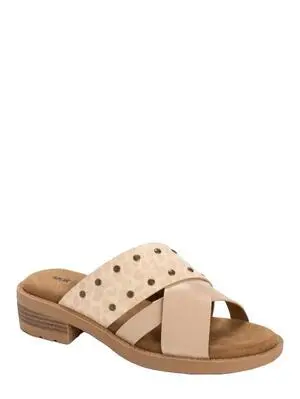 MUK LUKS Vittoria Sandal - Cream