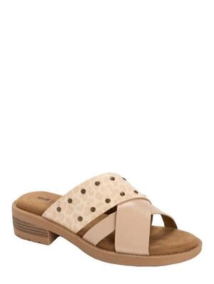 MUK LUKS Vittoria Sandal - Cream