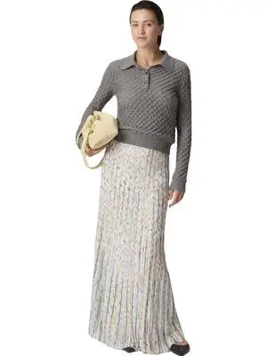 MISSONI Missoni Long Skirt In Ribbed Space-Dye Viscose With Sequins