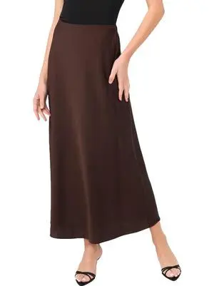 Halogen Flared Maxi Skirt - Mole