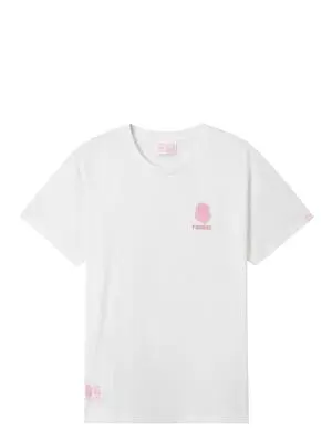 FINGERCROXX Applique T-shirt - White