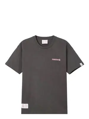 FINGERCROXX Logo T-shirt - Grey