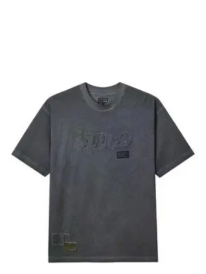 Izzue Logo-embellishment T-shirt - Grey