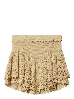 Isabel Marant Étoile Olzea Mini Shorts Desert