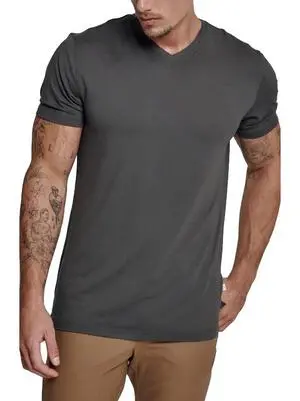 7 Diamonds Core V-neck T-shirt - Graphite